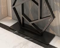 China 1500*400*800mm White Sintered Stone TV Console Table Modern Luxury for sale