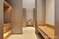 China Customized MDF HDF Wood Veneer Wall Panels For Bathroom Walls for sale