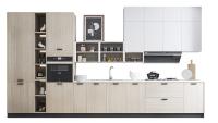 China Laminate Kitchen Cabinets, Soft Close Drawer Runners, Kitchen Cabinet Design And Installation for sale