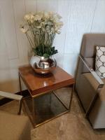 China ISO9001 Standard Hotel Coffee Tables Wooden Top OEM ODM Welcome for sale