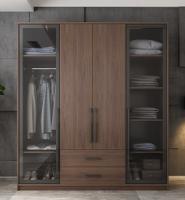 China Walnut Color Hotel Room Cabinet for sale