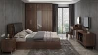 China Walnut Color Hotel Room Cabinet for sale