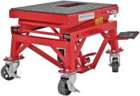 China ATV Motorcycle Hydraulic Scissor Lift Table 350kg Capacity 910x500mm Platform for sale