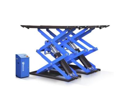 China Portable Automotive Scissor Lift 3.5T Capacity 1900mm Lifting Height 220V for sale