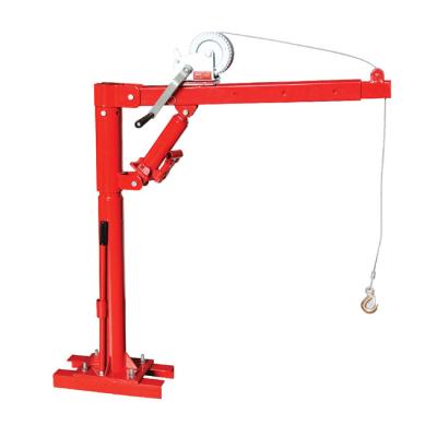 China Swivel Hydraulic Pickup Truck Crane 450kg Capacity 0-2000mm Working Range for sale
