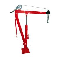 China 1 Ton Foldable Engine Crane with Adjustable Legs Hydraulic Pump 1000kg Capacity for sale