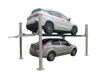 China Four Post Parking Lift 4000kg Capacity 1968mm Lifting Height 110V-415V 20Amp for sale