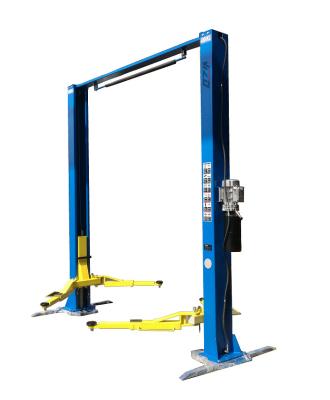 China 4000kg 2 Post Car Lift 220V 1Ph Portable Home Garage Lift 9000lbs for sale