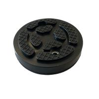 China 25mm Thick Car Lift Rubber Pad Floor Jack Accessory for Auto Repair for sale