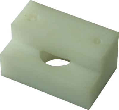 China Car Lift Slider Block 45x56x80mm PE PVC Injection Molded Part for Scissor Lift for sale