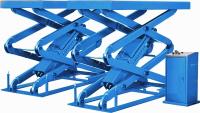 China 8000lbs High Rise In Ground Scissor Lift 3500kg Capacity 50s Rise Time for sale