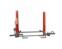 China 1850mm Portable 2 Post Car Lift 7700lbs Capacity for Home Garage Turf Maintenance for sale