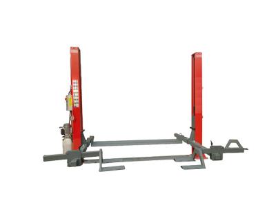 China 1850mm Portable 2 Post Car Lift 7700lbs Capacity for Home Garage Turf Maintenance for sale