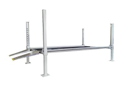 China 12000 Lb 4 Post Lift 2300mm Lift Height 90mm Cylinders Parking Lift for sale