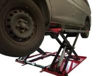 China 1000mm Middle Rise Car Scissor Lift 3.0T Capacity Pneumatic Lock for sale
