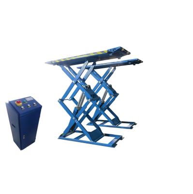 China Q235 3500kg Capacity High Rise Scissor Lift 1850mm Lift Height Scissor Hoist for sale
