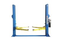 China Single Side Lock Release 9000 Lb Two Post Car Lift Base Plate 16x16 Inches for sale
