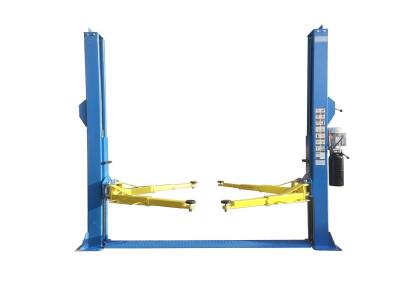 China Single Side Lock Release 9000 Lb Two Post Car Lift Base Plate 16x16 Inches for sale