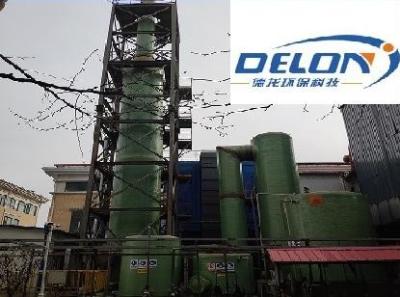 China Customized Capacity Granite Desulfurization Tower For Industrial Environmental Protection for sale