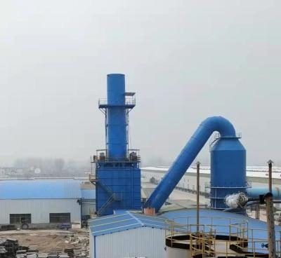 China Secondhand Customized Flue Gas Desulphurization Plant Tower With Spray Absorption And 0.1-0.3MPa Operating Pressure for sale
