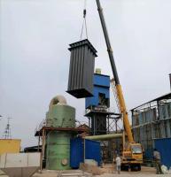 China Secondhand Vertical  Stainless Steel Spray Flue Gas Desulfurization Tower Simplified Maintenance for sale
