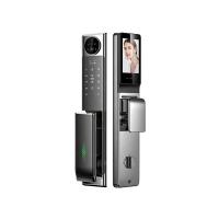China Xhome APP Face Unlock S923MAX 3D Video Call Password Key Card Fingervein Smart Lock for Hotel for sale