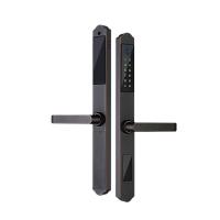 China 30mm-60mm Thickness Electronic Keyless Door Locks Smart Door Lock Waterproof for sale