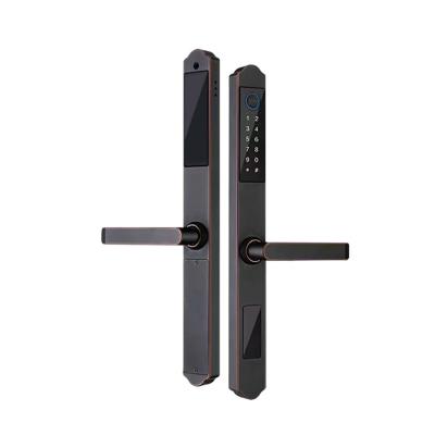 China 30mm-60mm Thickness Electronic Keyless Door Locks Smart Door Lock Waterproof for sale