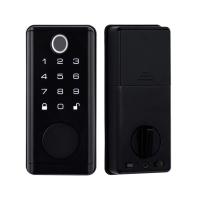 China S919-8 TTLock Tuya BLE App Digital Biometric Fingerprint Code Card Key Smart Door Lock for Home for sale
