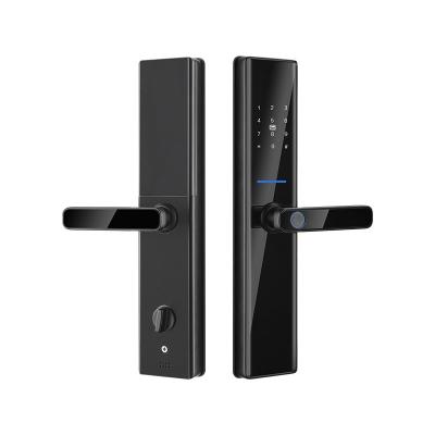 China Steel Door Wifi Fingerprint Lock S819-2 Digital Password Lock For Apartment for sale