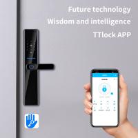 China Steel Door Wifi Fingerprint Lock S819-2 Digital Password Lock For Apartment for sale