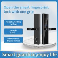 China Tuya Wifi TTlock Smart Fingerprint Lock Bloqueio Fingerprint Entry Door Lock for sale