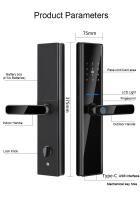 China Tuya Wifi TTlock Smart Fingerprint Lock Bloqueio Fingerprint Entry Door Lock for sale