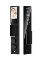 China Face Recognition Door Lock Rechargeable Battery Tuya App With Video Calling for sale