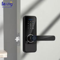 China Aluminum Alloy Digital Door Lock Tuya Ttlock Wifi Keys Cerraduras Inteligentes for sale