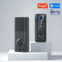China Entry Smart Door Lock With Code APP Control Tuya Intelligent Lock for sale