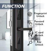 China TuyaSmart Weatherproof Digital Lock ROHS Residential Door Locks Electronic for sale