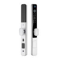 China Silver Camera Door Lock IP65 Advanced Intelligent Door Lock for sale