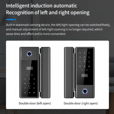 China Number Automatically Sliding Glass Door Lock G10S Intelligent Door Lock for sale