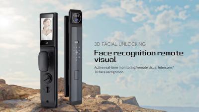 China Video Intercom 3D Face Automatic Door Lock For Home Security for sale