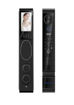 China S666 With Video Calling  Tuya App Remote Control Smart Door Lock for sale