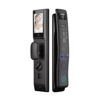 China S958Max 3D Face Lock Tuya Wifi With Video Intercom Lock Fingerprint Card Key Code Smart Lock for sale