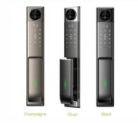 China Qleung S923MAX Intelligent Video Calling Face Recognition Fingerprint Smart Door Lock for sale