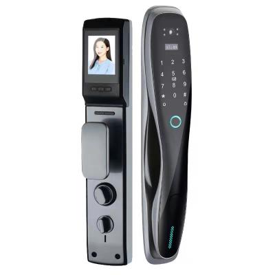 China Qleung S928MAX Fully Automatic Usmart Go Wifi Remote Control Doorlock Password Biometric Fingerprint Smart Door Lock for sale
