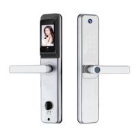 China S802Pro HD Camera Inteligente Tuya Biometric Fingerprint IC Card Key Smart Home Door Lock With WiFi Connectivity for sale