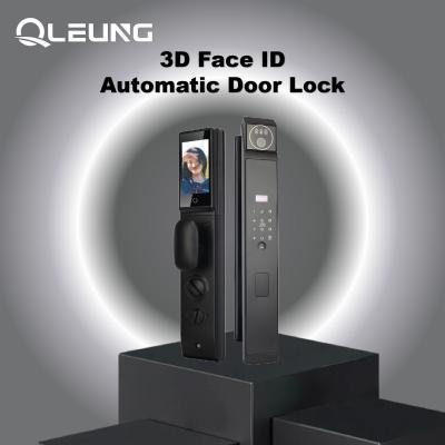 China S940Max Video Calling Smart Door Lock With Card Key Code Tuya APP Face Fingerprint Recognition For Apartment Home Wooden Door for sale