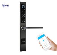 China WiFi Smart Lock Fingerprint Door Lock 304 Stainless Steel for sale
