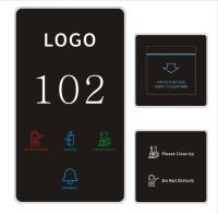 China 220V Hotel Doorplate Switch with Touch Control and 5-Year Warranty LED Doorplate for sale