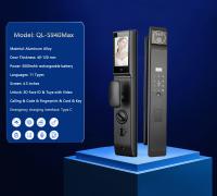 China Smart Door Lock with 40-120mm Door Thickness 7.4V 4200mAh Battery and 6068/240*24mm Mortise for sale