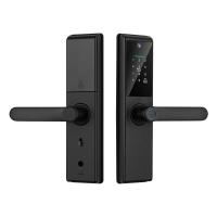 China S821max Camera Smart Lock with Tuya App Remote Contorl Fingerprint Card Code Key Multi Unlock Way Smart Home Door Lock for sale
